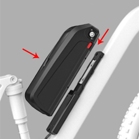 Down tube ebike battery – SLN BATTERY PACK